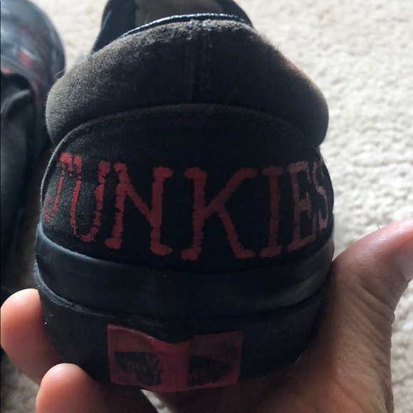 Vans | Shoes | Custom Vans Worn By Merle Allin Ggs Brother | Poshmark